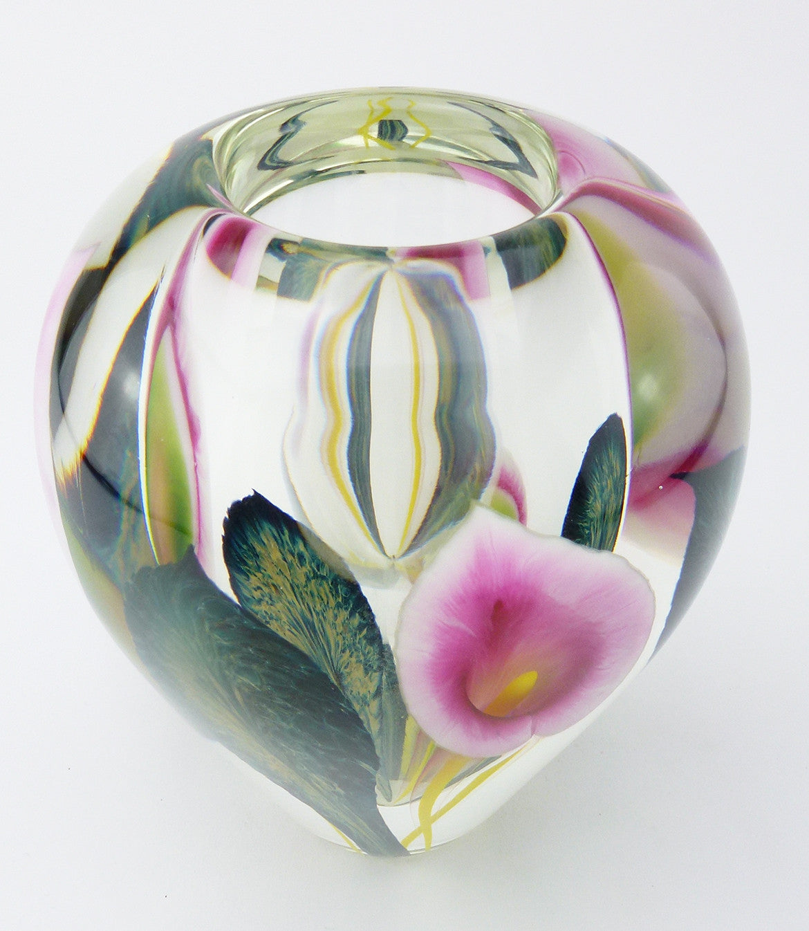 SOLD American Studio Art Glass Vase by Scott Bayless for Lotton Studio ...