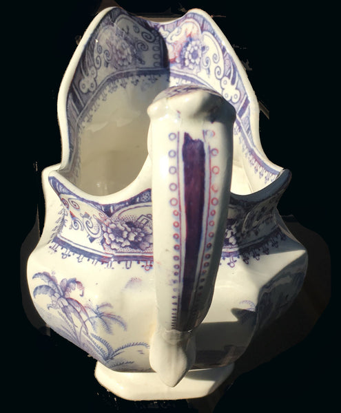 SOLD English Staffordshire Pottery Creamer by John Ridgway, "Giraffe ...