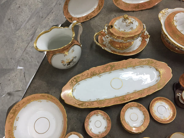 SOLD French Haviland Limoges Porcelain Service | Jill Fenichell, Inc.