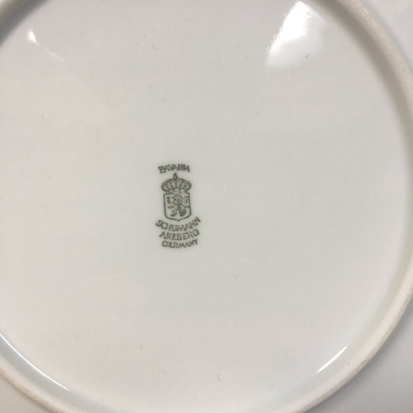 SOLD Porcelain Sample Plate German, 20th Century | Jill Fenichell, Inc.