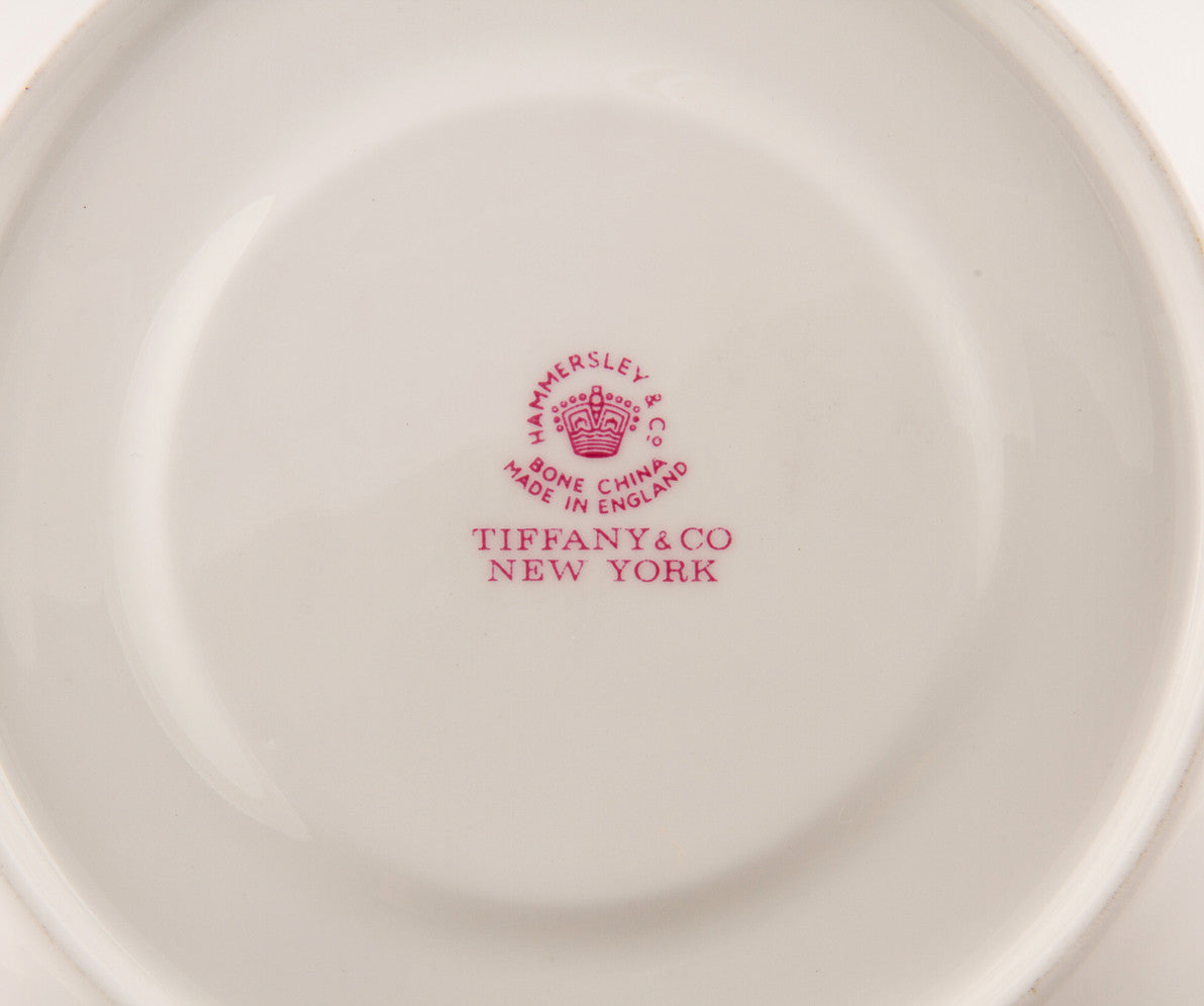 SOLD English Hammersley & Co. Green Dragon Pattern Bone China Breakfas ...