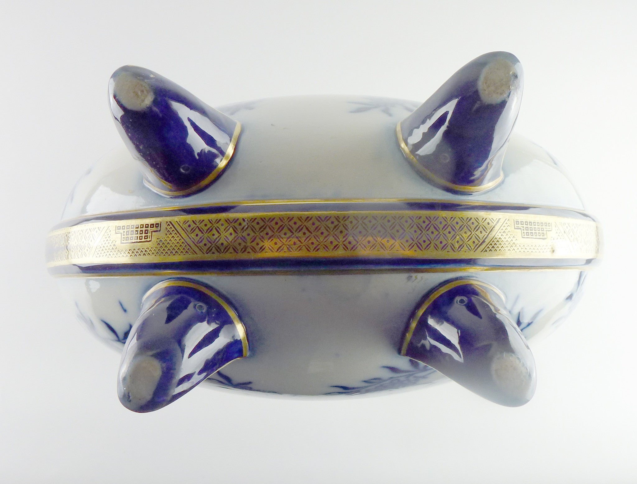 SOLD English Pinder, Bourne & Co. Burslem Pottery Pilgrim Flask Vase ...