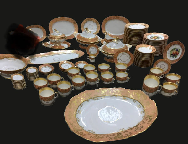 SOLD French Haviland Limoges Porcelain Service | Jill Fenichell, Inc.